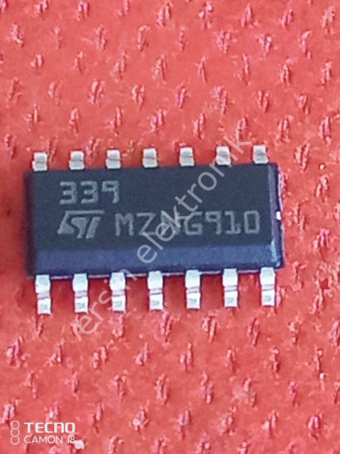 LM339 Quad Differential Comparators - ST - Linear - Analog Entegreler - Ersin Elektronik