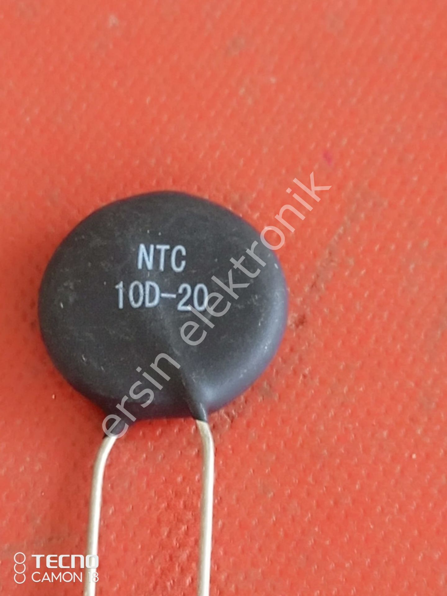 10R-20 NTC (Çap:20mm) (10D-20) (ORJİNAL) - - Ntc- Ptc - Varistör ...