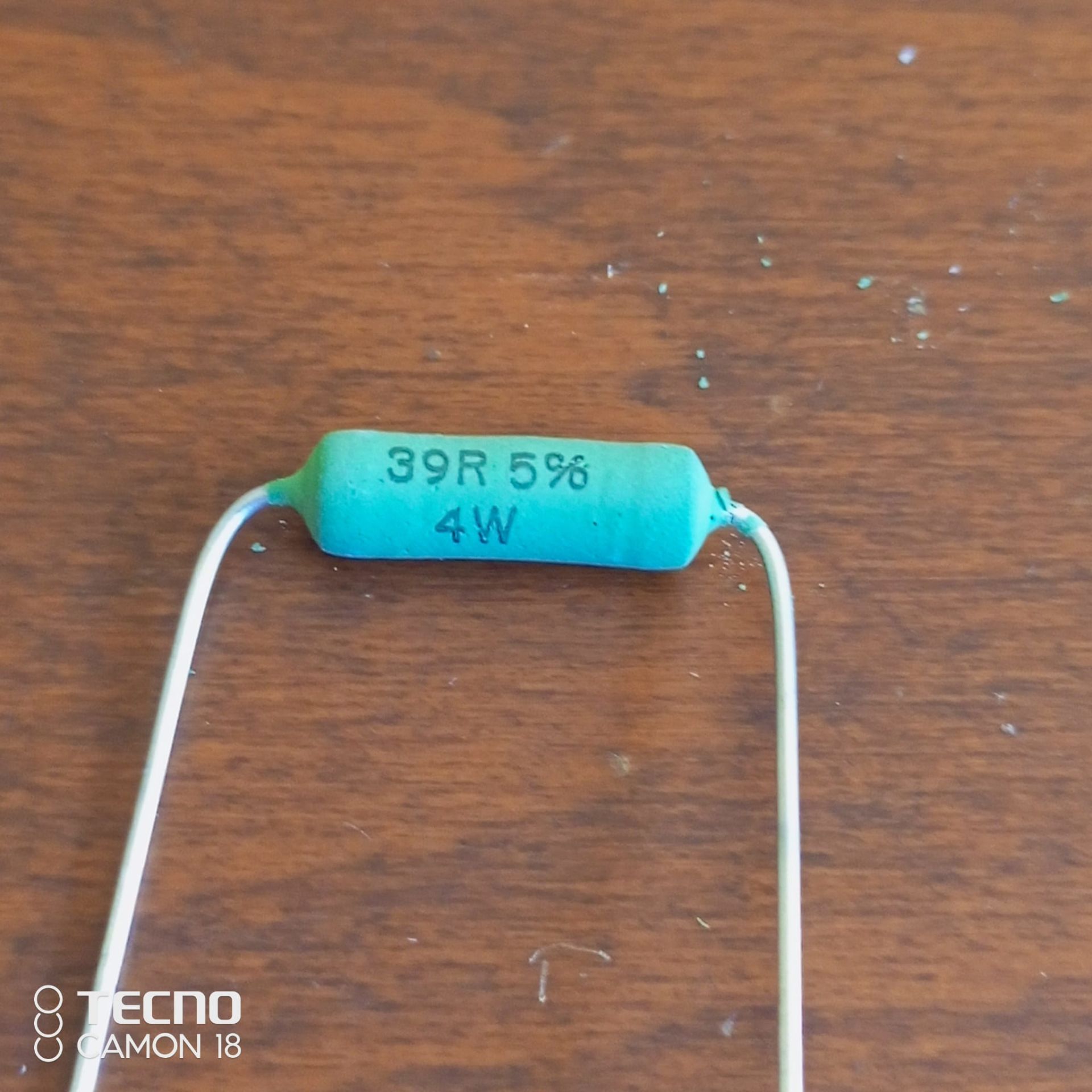 39R 4W Direnç %5 - VISHAY - Özel Değerli Dirençler - Ersin Elektronik