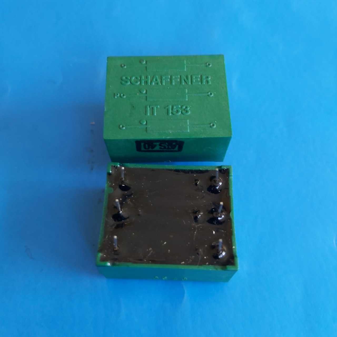 IT153 (IT 153)Pulse Transformer 1:1:1 1.5Ohm Prim. DCR 1.5Ohm Sec. DCR ...