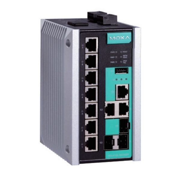 MOXA EDS-510E-3GTXSFP - Managed