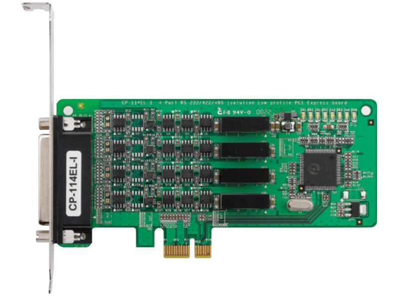 MOXA CP-114EL-I-DB9M - RS-232/422/485 PCI Express