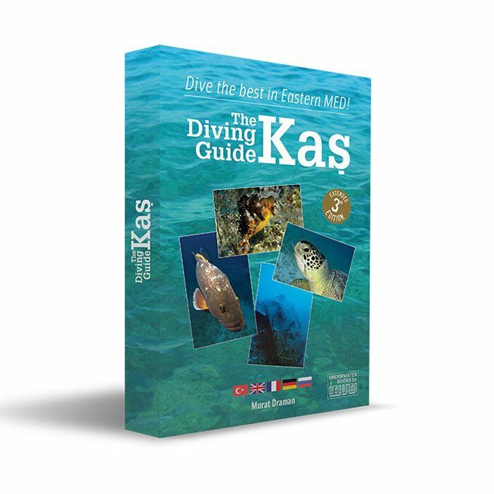 Kitap THE DIVING GUIDE KAŞ / MURAT DRAMAN 3.Baskı l KRAKEN l Hediyelik l