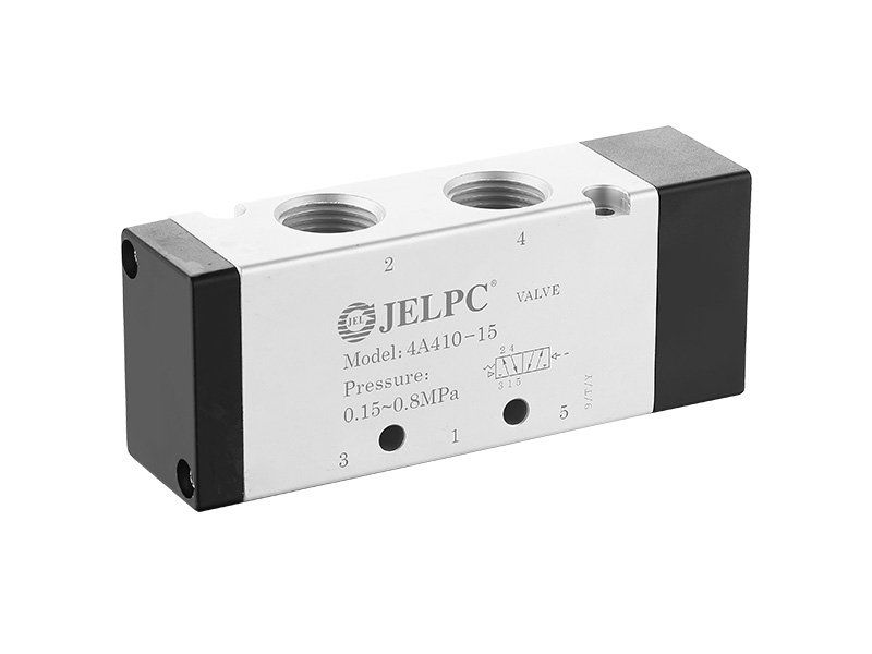 Jelpc 4A410 Pnömatik Yön Kontrol Valfi 5/2 Tek Hava Kontrol