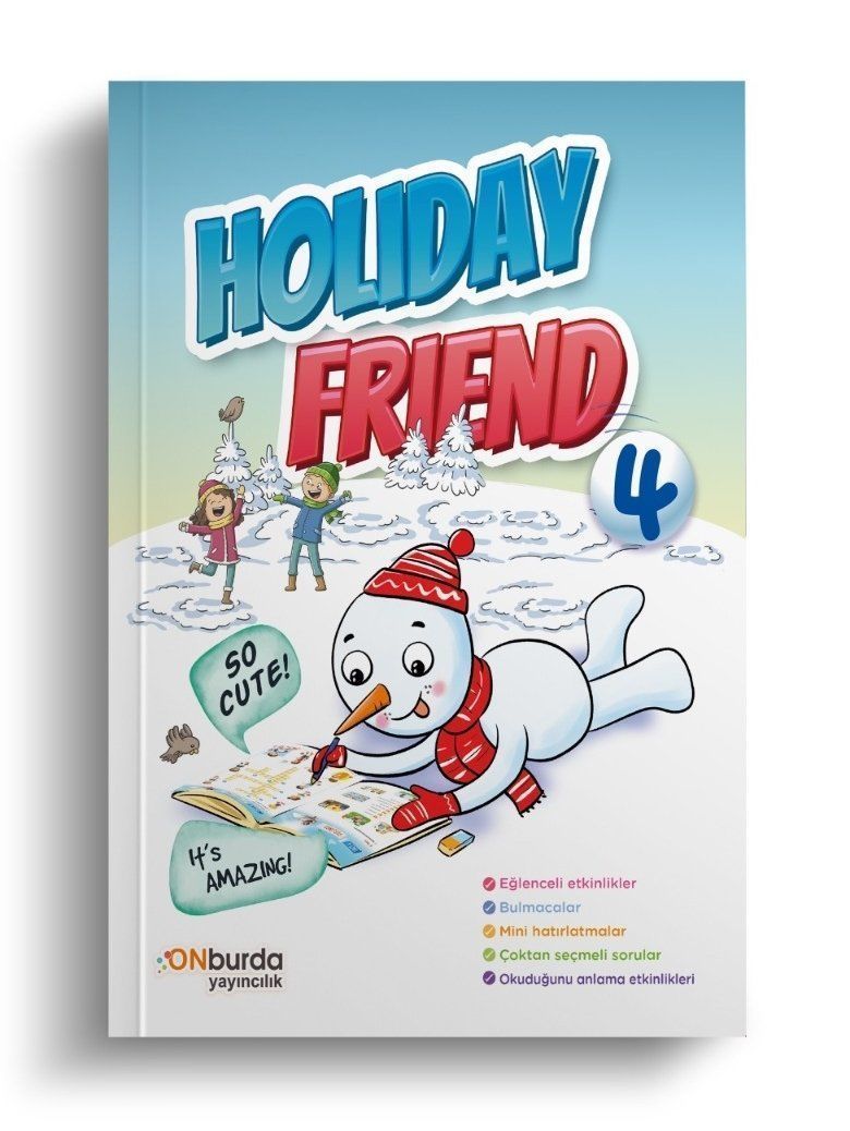 4.Sınıf Holiday Friend Yarıyıl Tatil Kitabı