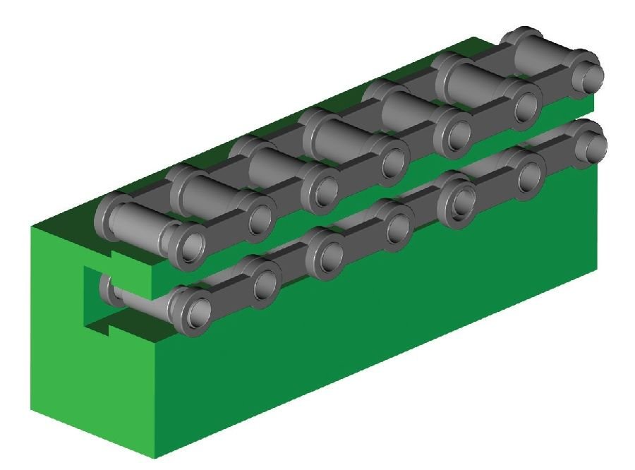 ''TT'' ZİNCİR KIZAKLARI/ROLLER CHAIN GUIDES