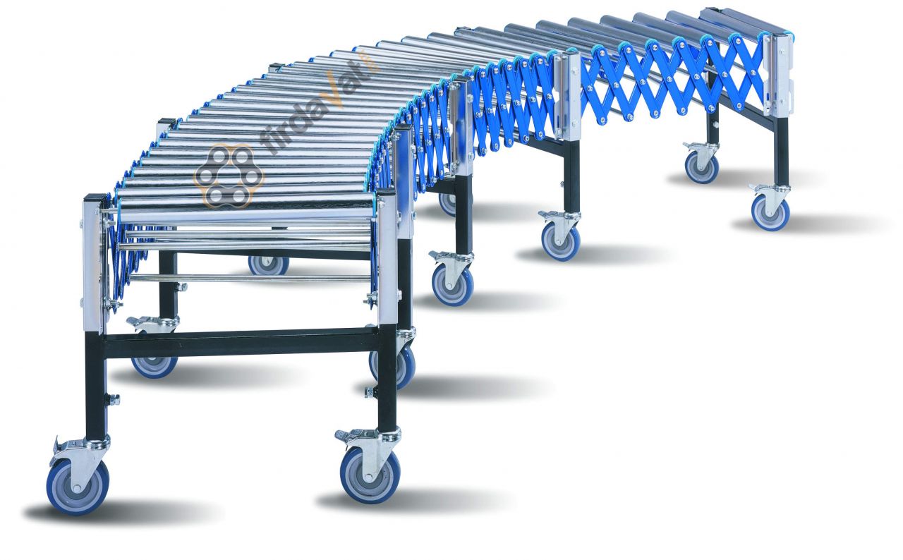 TEK RULOLU ESNEK KONVEYÖR (KTY-500RGL-3)500*(1275-3375)