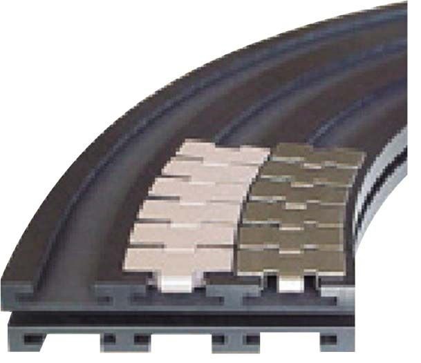 ALPOLEN 1000 90 DERECE (882 TAB DÖNÜŞLÜ AĞIR TİP BANTLAR İÇİN) / CURVE ...