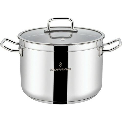 Sofram Atlas Çelik Tencere 28 cm Derin 8,50 Lt