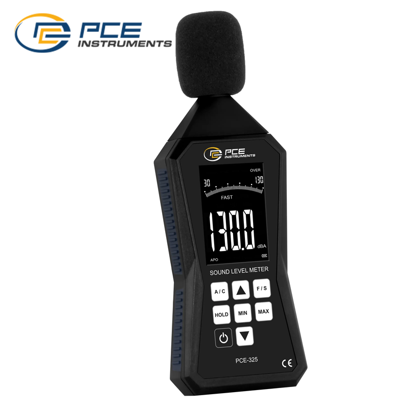 PCE 325D Gürültü Ölçer Datalogger 30... 130 dB Veri aktarımı için ...