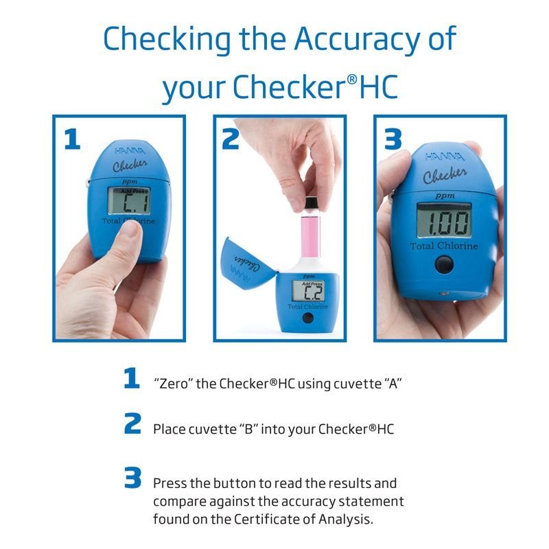 HI747-11 Copper Low Range Checker®HC Calibration Set