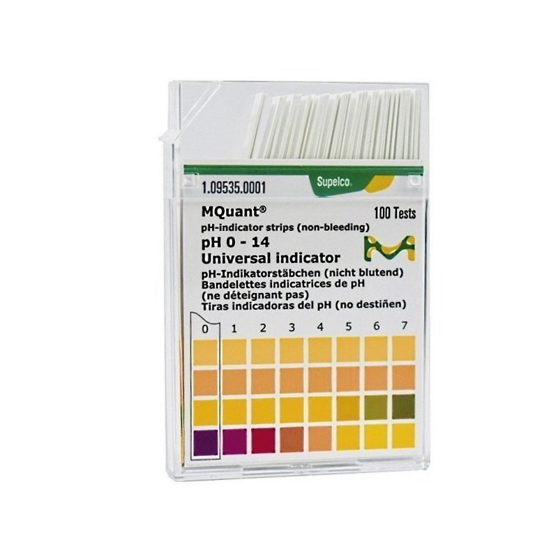Merck 109535 pH Kağıdı pH 0 - 14, | pH-indicator strips pH 0 - 14 ...