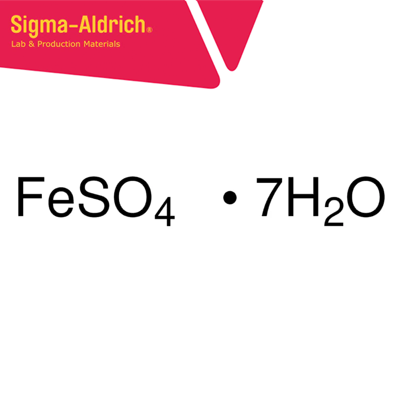 Sigma Aldrich 215422 Iron(II) sulfate heptahydrate ACS reagent, ≥99.0% 1 kg