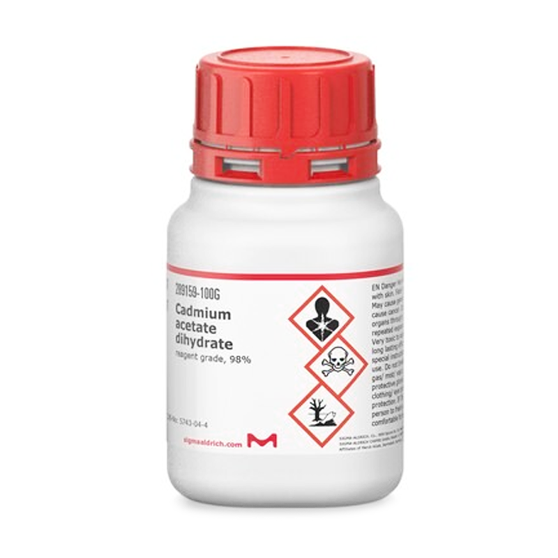 Sigma-Aldrich 289159 Cadmium acetate dihydrate reagent grade, 98% 100 gr