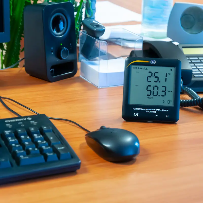 PCE HT 112 Sıcaklık ve Nem Kayıt Data Cihazı Logger