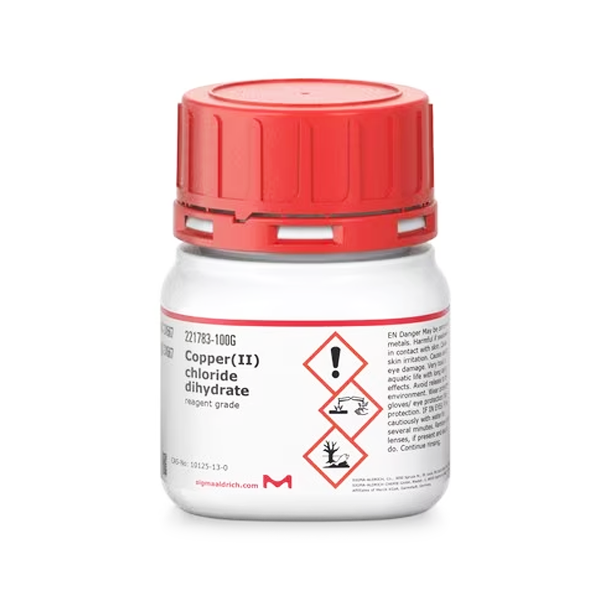 Sigma Aldrich 221783 Copper(II) chloride dihydrate reagent grade 500 gr