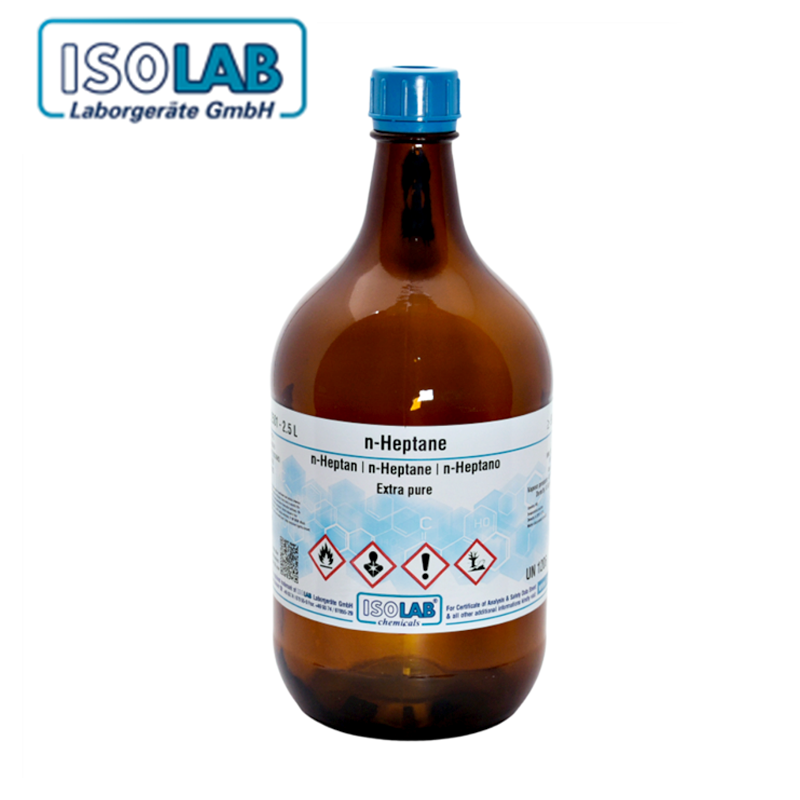ISOLAB N-Heptane %99 extra pure 2.5 L Cam Şişe