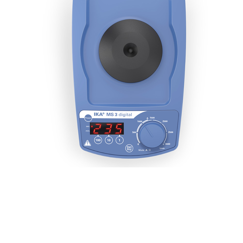 IKA MS 3 digital Tüt Karıştırıcı Vorteks 3000 rpm / 0.5 kg / Orbital