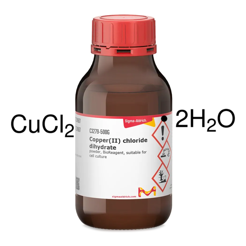 Sigma-Aldrich C3279 Copper(II) chloride dihydrate powder BioReagent 500 gr