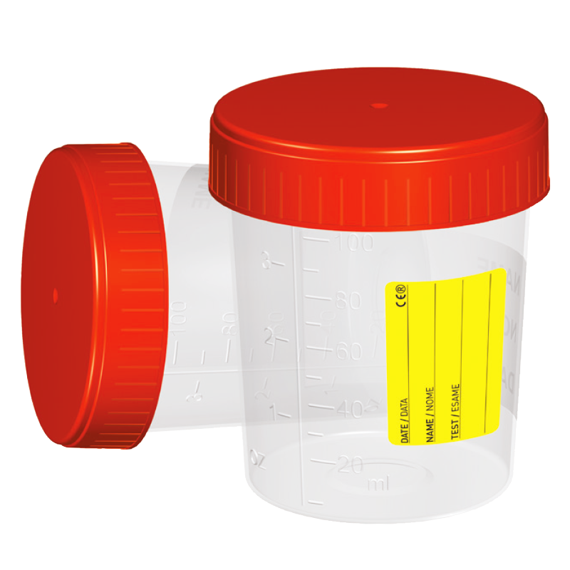 Fıratmed İdrar Kabı Steril 100 mL 250 Adet / Koli