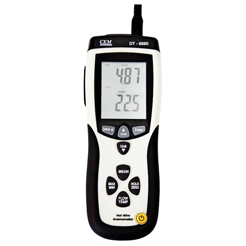 CEM DT-8880 Termo-Anemometre ve Hava Akış Ölçer