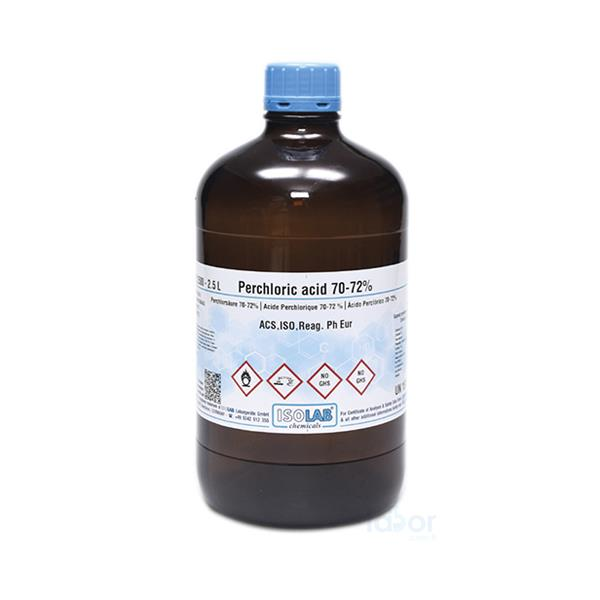 ISOLAB 959.026.2501 Perchloric acid 70 - 72% ACS, ISO, Reag. Ph. Eur 2.5 L Cam Şişe