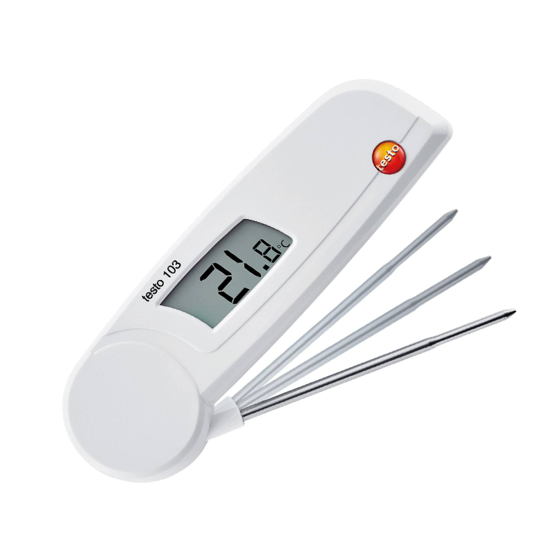 Testo 103 Saplama Tip Termometre Katlanabilir -30… +220 °C