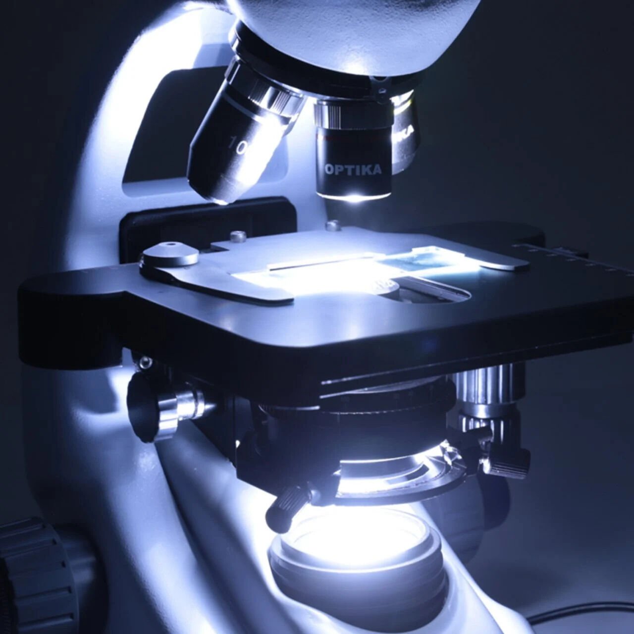 OPTIKA B-192PL Binoküler Mikroskop - 1000x Büyütme - 3W LED Aydınlatma ...