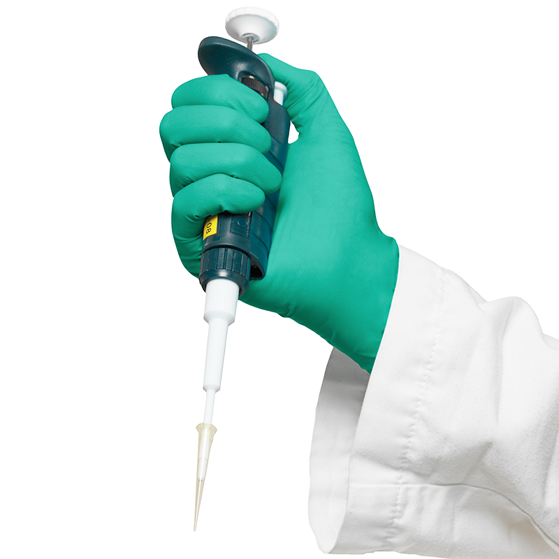 Ansell TouchNTuff® 92-500 Pudralı Nitril Laboratuvar Eldiveni XL