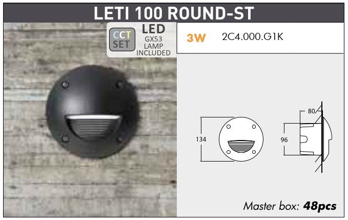 Fumagalli Leti 100 Round-ST