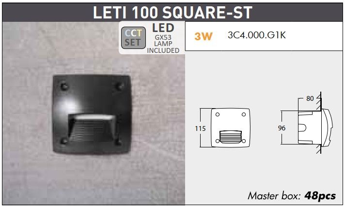 Fumagalli Leti 100 Square-ST