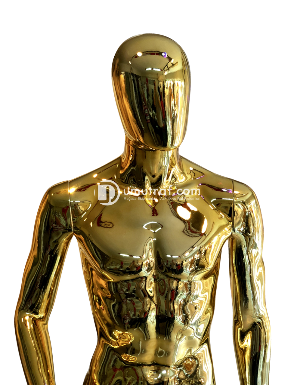 Parlak GOLD Erkek Manken - Umut Raf & Askılık Sistemleri