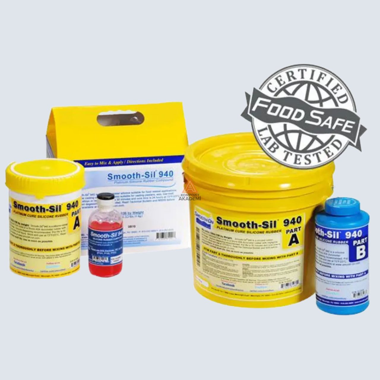 Smooth-Sil 940 Gıda Uyumlu Fırına Girebilir (200 °C - FDA ...