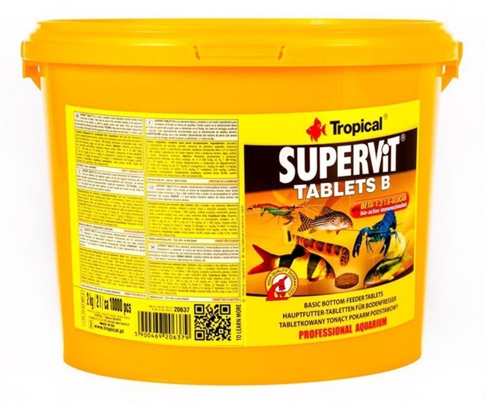 TROPICAL Supervit Tablet B Yem 100 GR - 263,73 TL / Tablet Yemler
