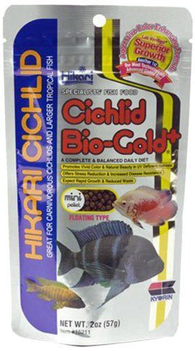 Hikari Cichlid Bio Gold Plus Mini 57gram - 25,50 TL / Genel Cichlid Yemleri