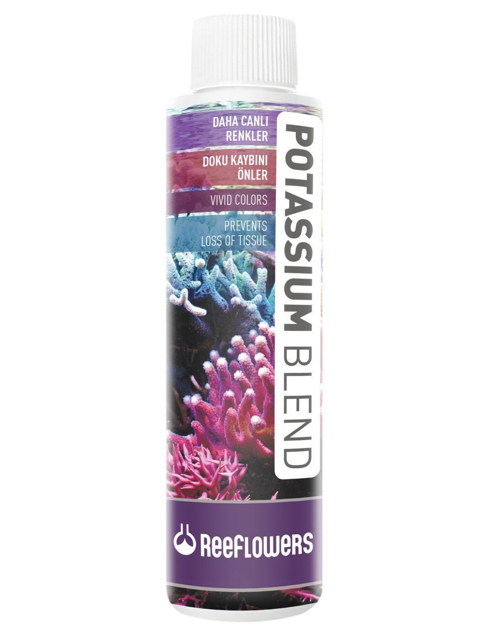 REEFLOWERS Potassium Blend 500 ML - 549,66 TL / Yem ve Mercan Besinleri