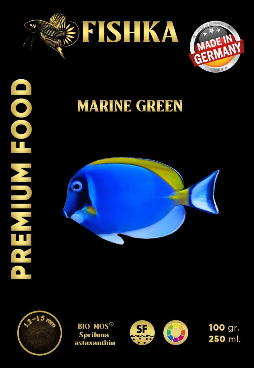 Fishka Marine Green 100 ML - 34,90 TL / Kutu / Paket Yemler