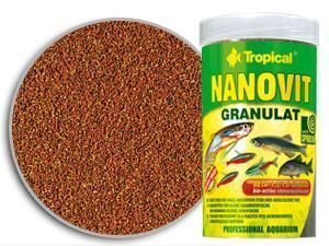 TROPİCAL NANOVIT GRANULAT 10gr - 55,00 TL / Kutu / Paket Yemler