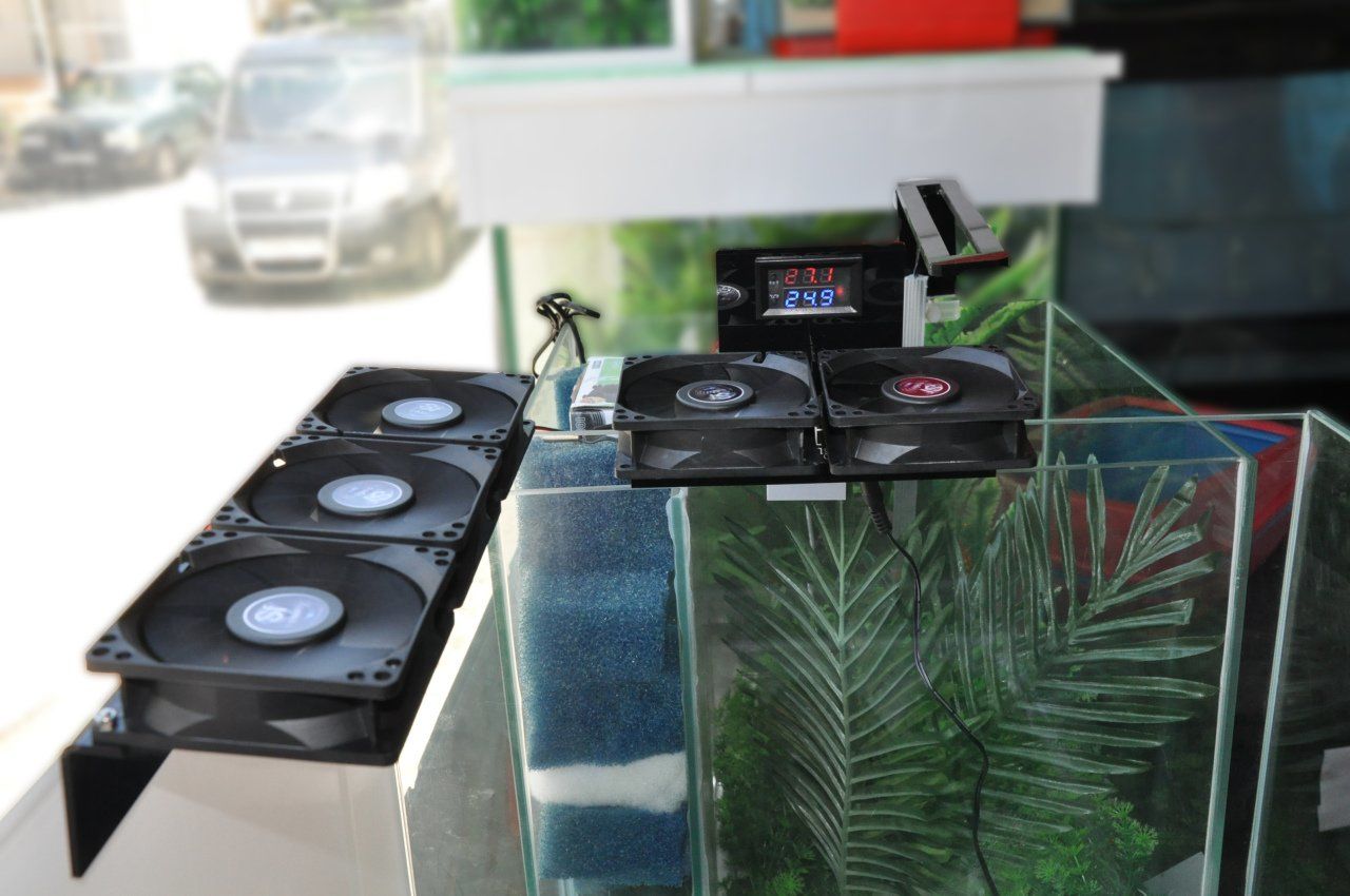 SF AQUA Termostatlı Akvaryum Fanı 5'li Set - 1.177,72 TL / Fanlar