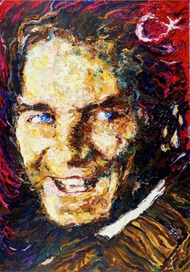 Atatürk Kanvas Tablo - Atatürk ve Ayyıldız - 70cm x 100cm, Atatürk ve Ayyıldız - Kanvas Tablo ...