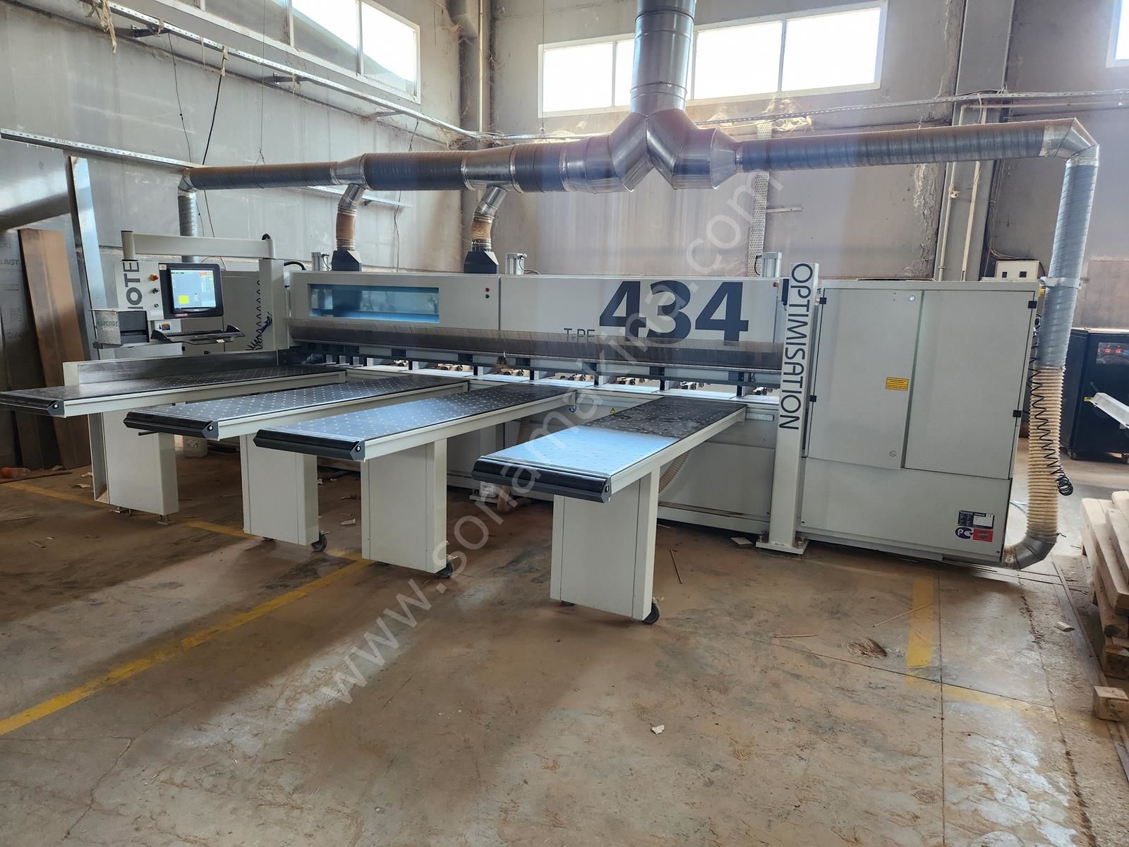 TURANLAR T-PE-434 Panel Ebatlama Makinesi (2022) İLK EL