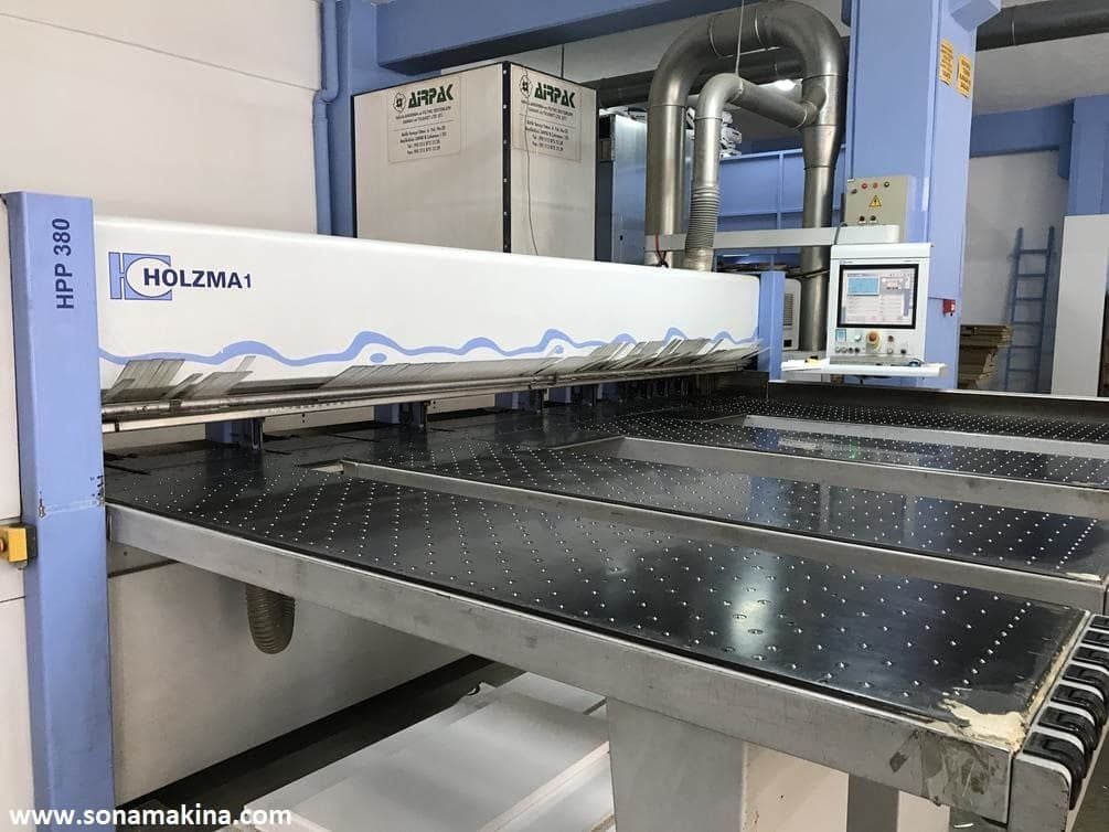 HOLZMA Optimat HPP 380/38/38 Panel Ebatlama Makinesi