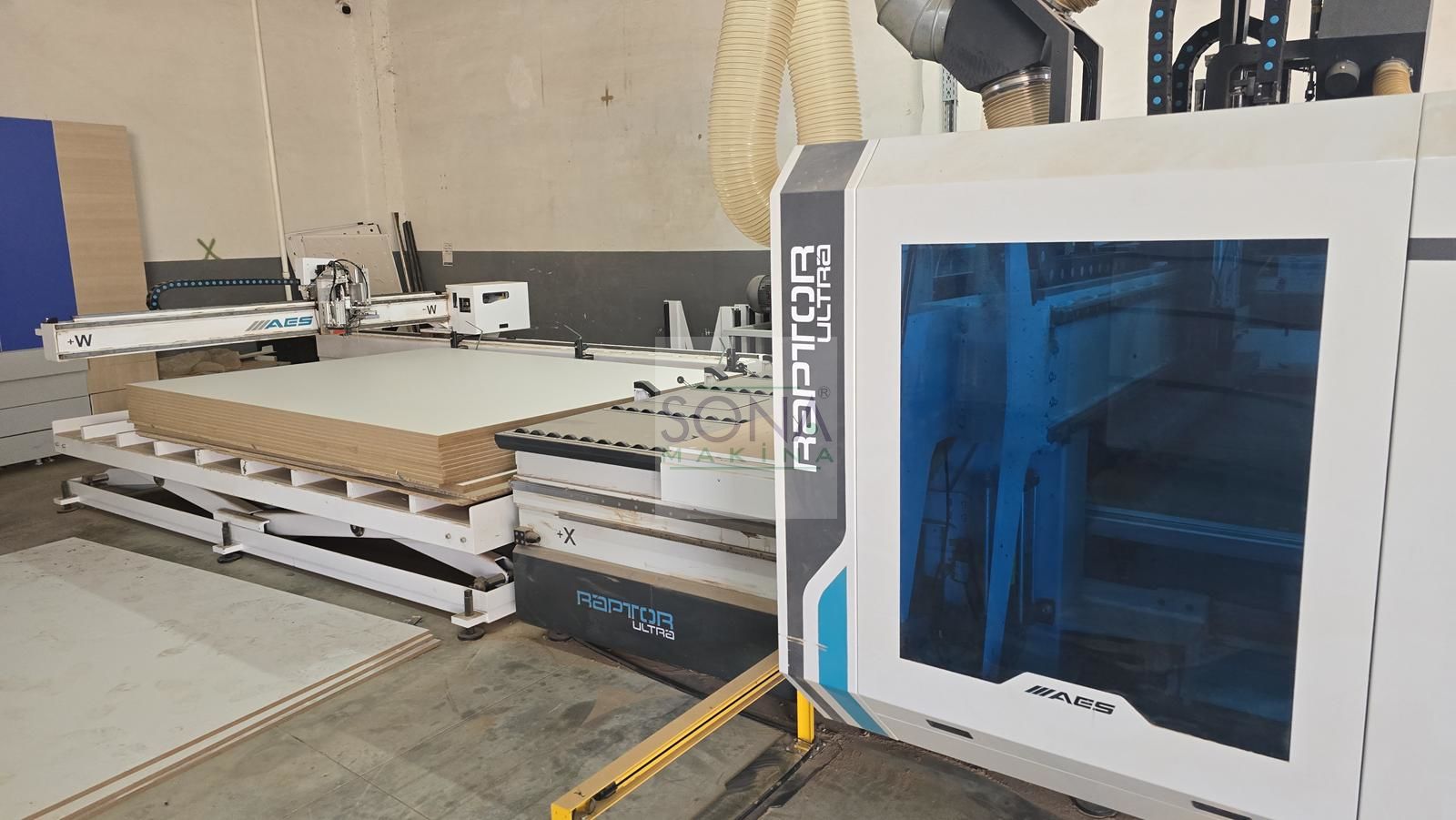 Aes Raptor Cabinet Ultra 2136 Flat Düz Tabla Cnc (2021) İLK EL