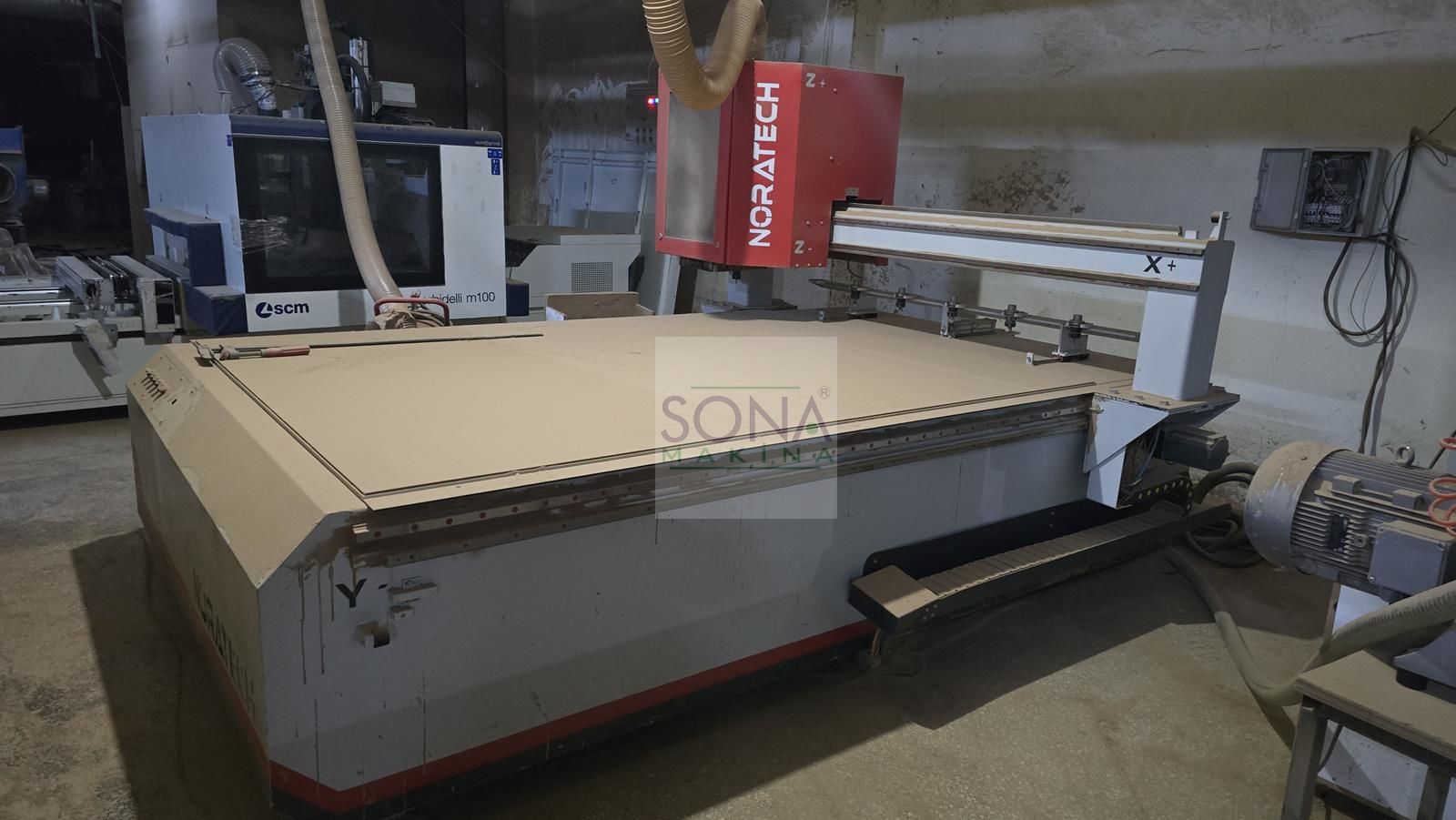 Noratech 2128 Düz Tabla Cnc Makinesi (2022) İLK EL
