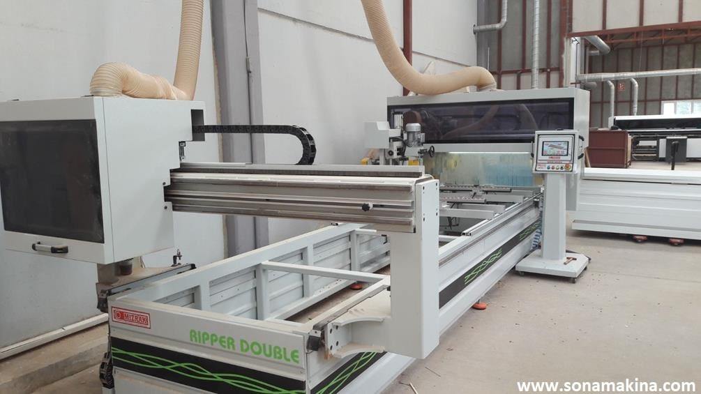 MIZRAK NC Ripper Double Kapı Ebatlama Cnc (2015) İLK EL