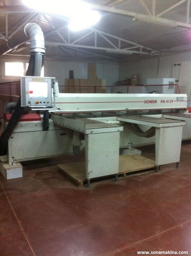 Scheer PA 4137 Panel Ebatlama Makinesi (2007) İLK EL