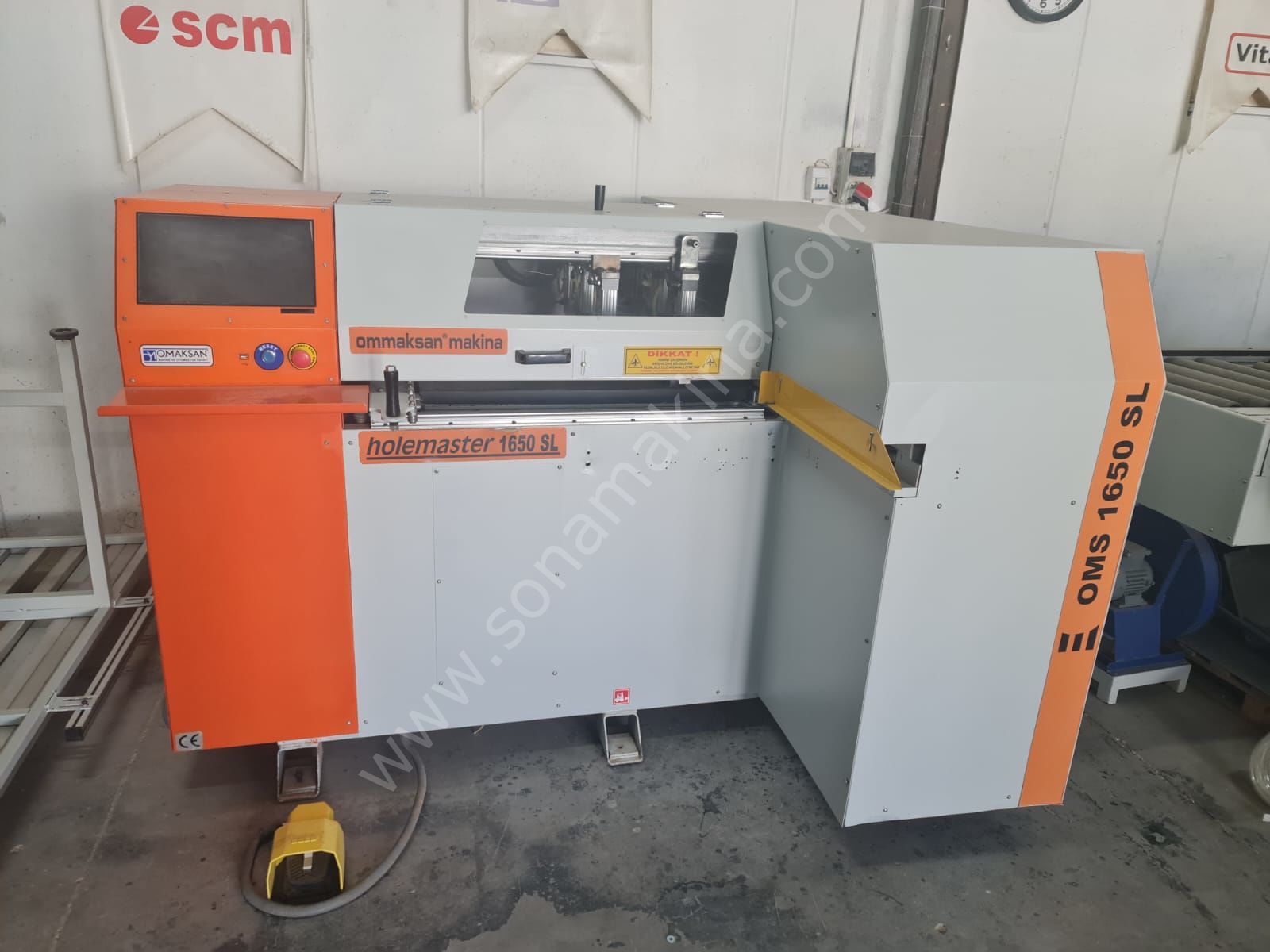 Omaksan Holemaster 1650 SL Çoklu Delik Cnc (2016) İLK EL
