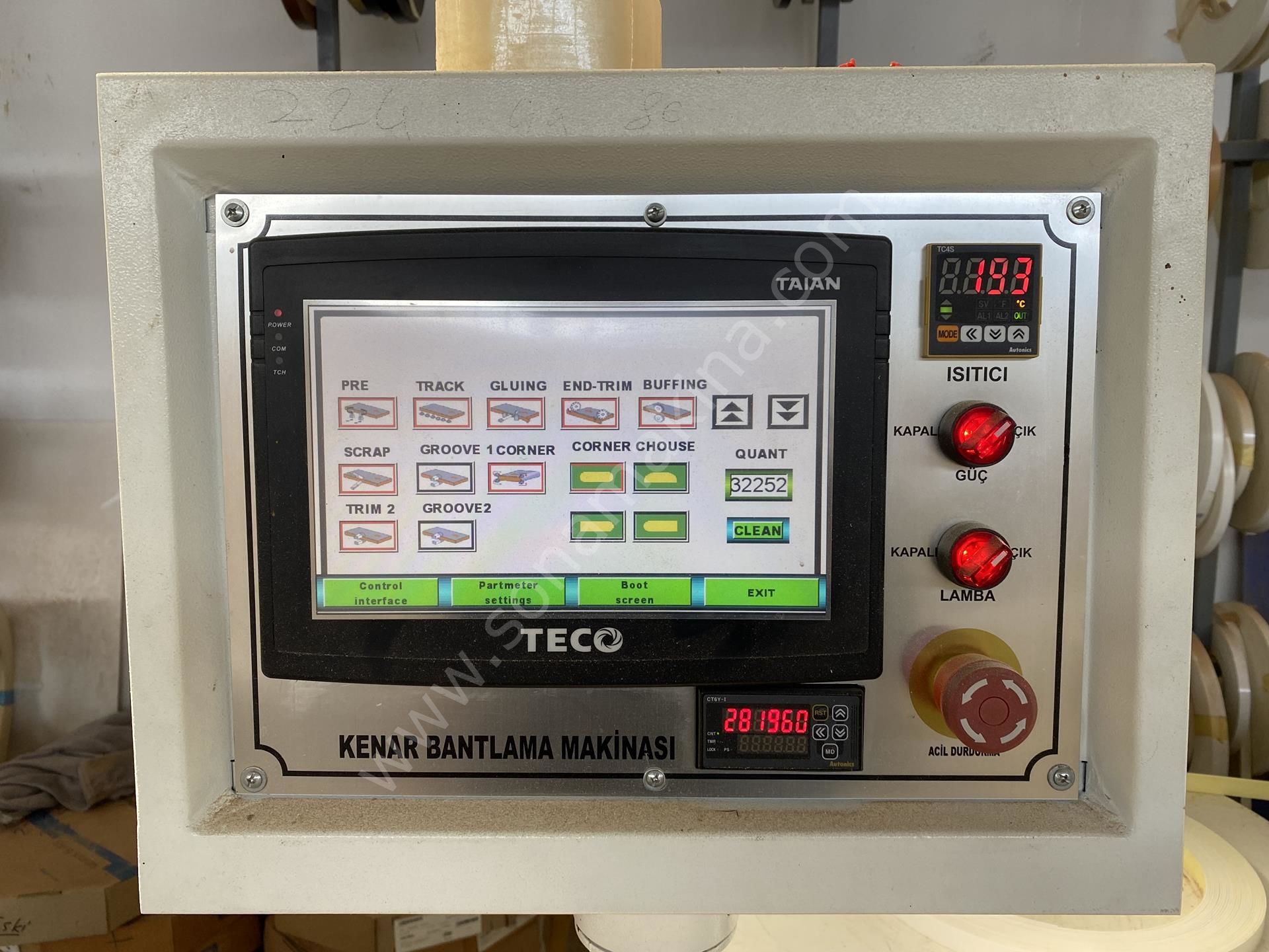 Edgetech Profimatic FN 850 FRK Kenar Bantlama Makinesi (2018) Full (İLK EL)