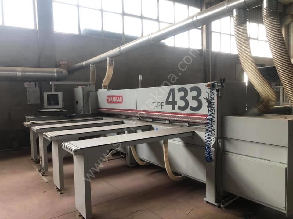 TURANLAR T-PE-433 Panel Ebatlama Makinesi (2018) İLK EL