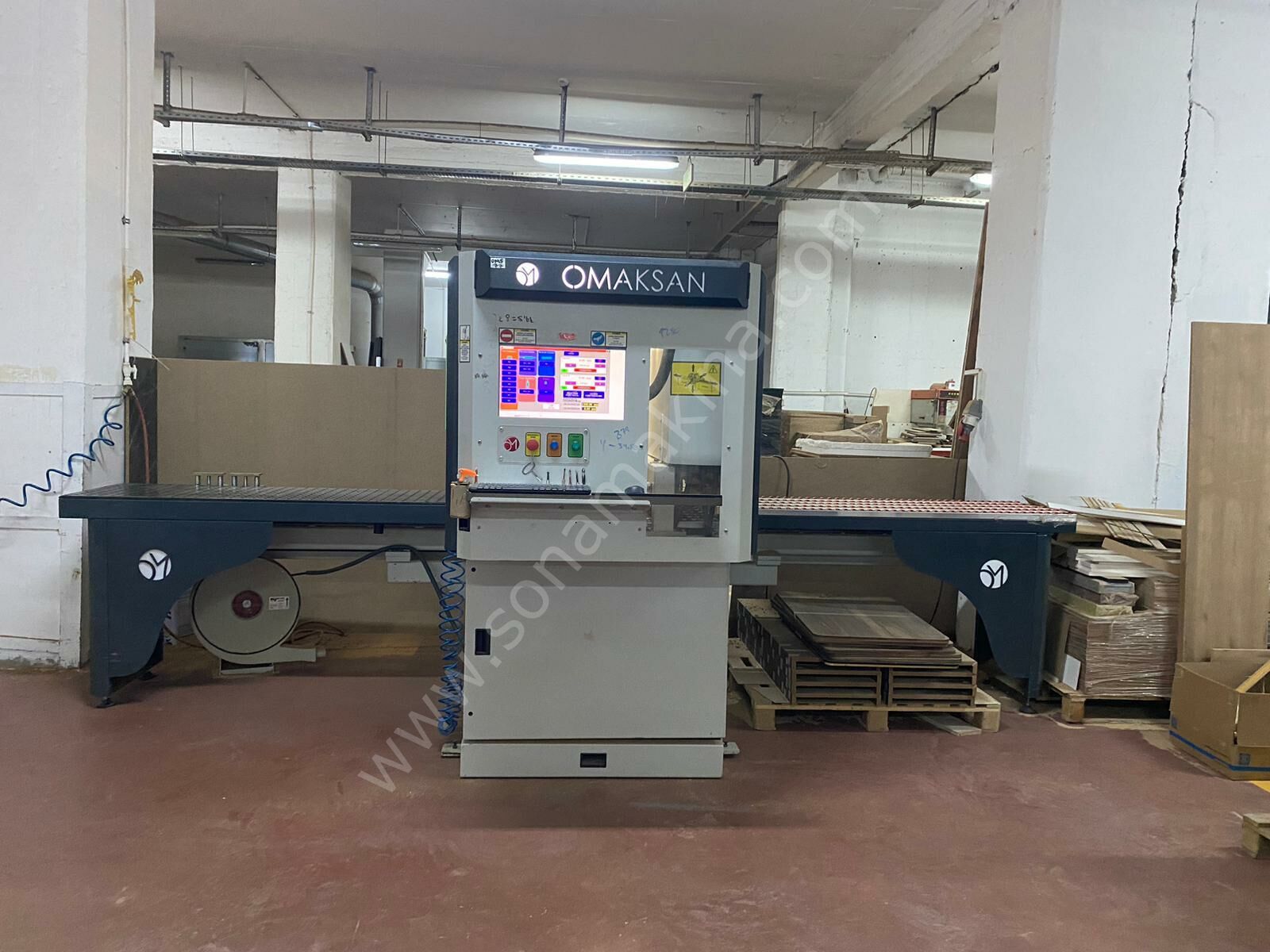 Omaksan Holemaster 4000 Xline Cnc Delik Makinesi (2017)